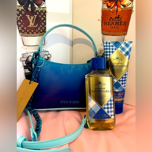 Steve Madden | Bags | Nwt Steve Madden Bath And Body Works Gingham ...